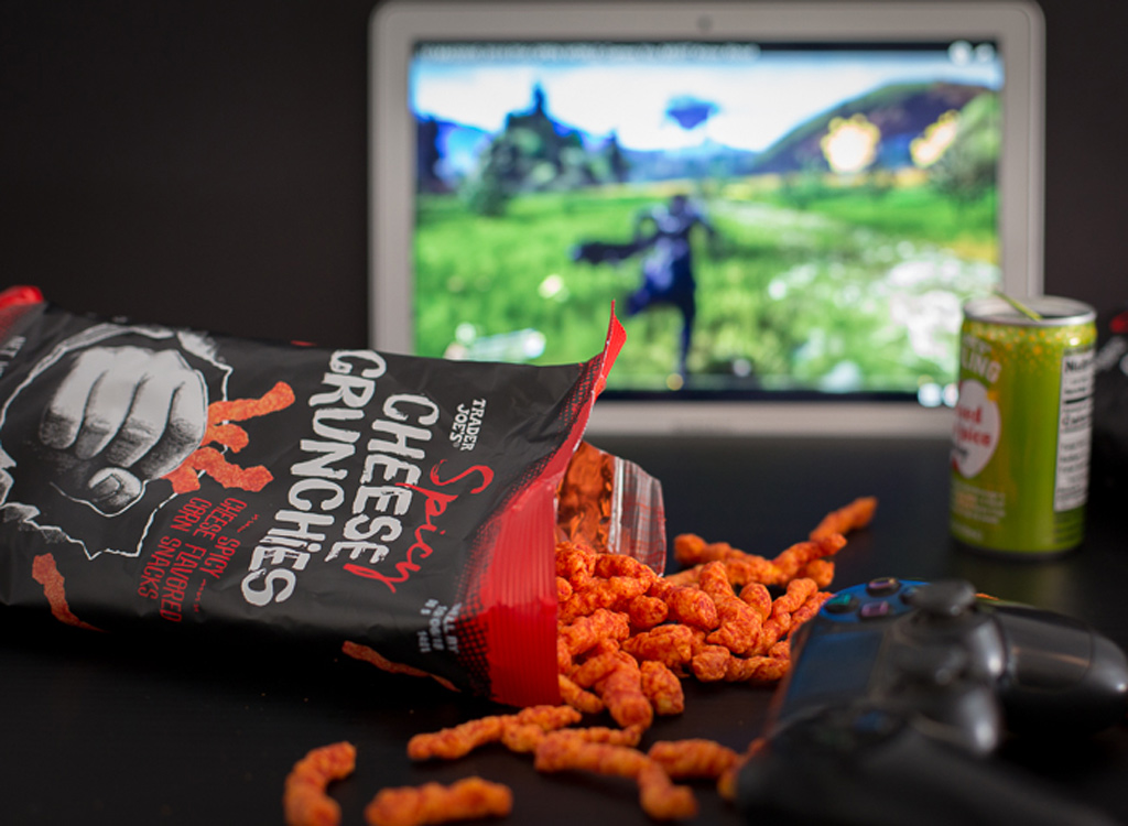 Trader Joe's Spicy Cheese Crunchies Is Healthier Than Hot Cheetos