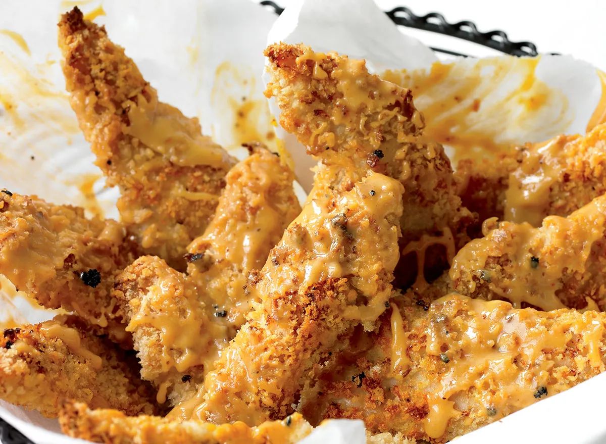 Easy Oven-Baked Chicken Fingers Recipe — Eat This Not That