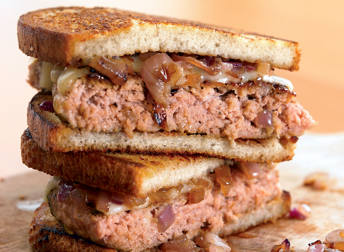 Low-Calorie Patty Melt Recipe Ready In 15 Minutes — Eat This Not That