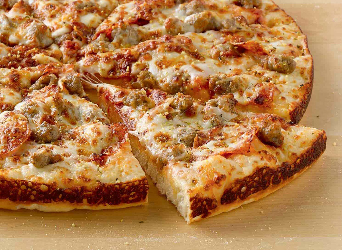 Papa Johns Sausage Pizza