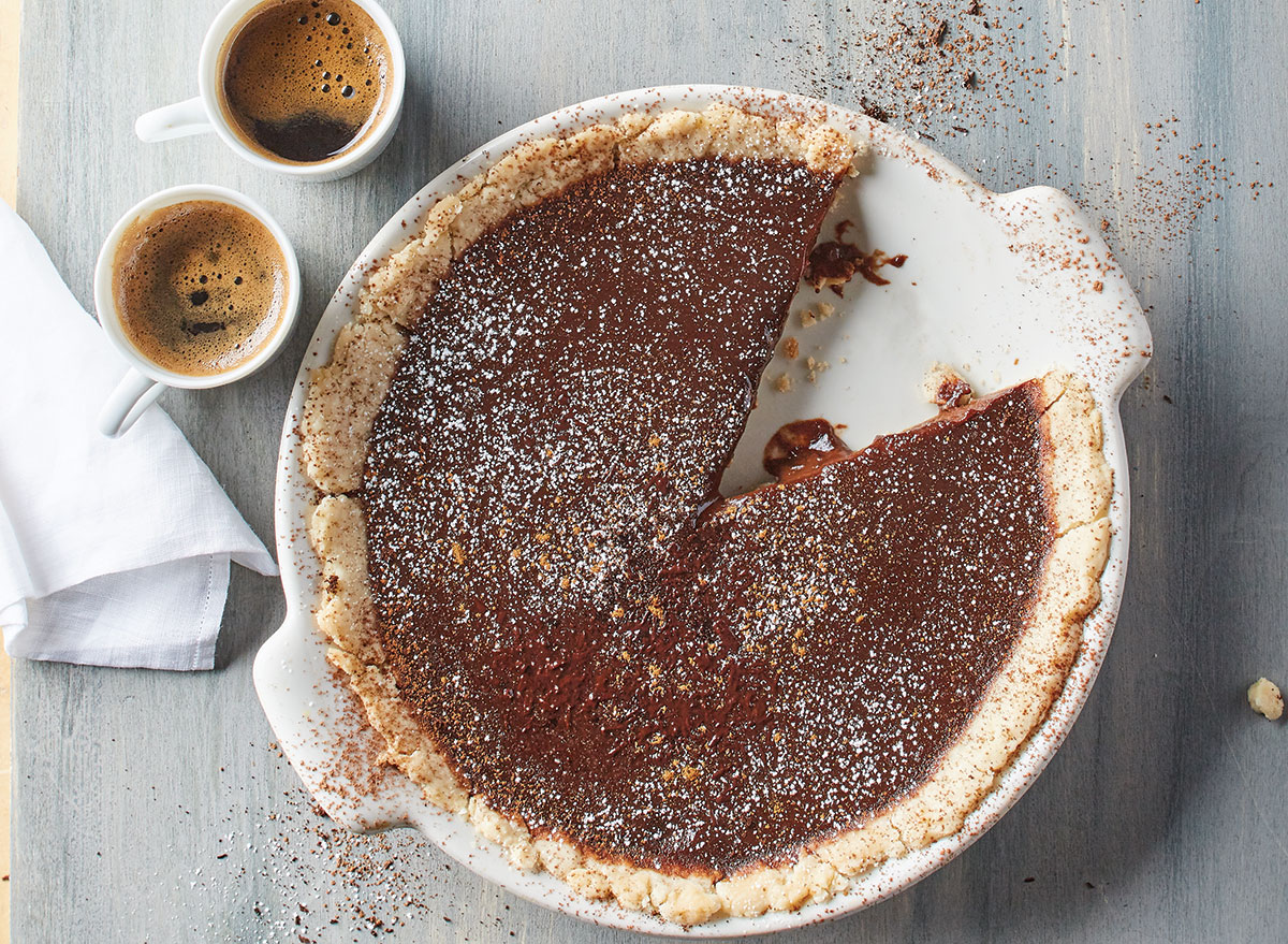 A Decadent Warm Mocha Tart Recipe — Eat This Not That