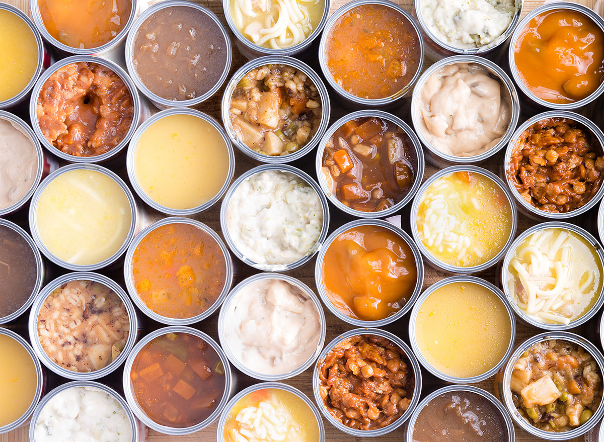 Side Effects of Eating Canned Foods Every Day, According to Science
