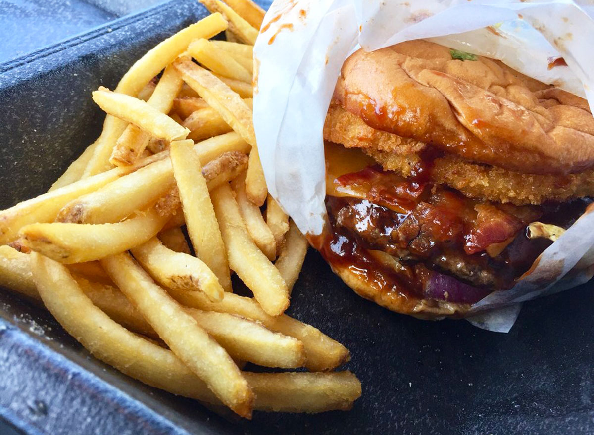 The Unhealthiest Burger at Major Restaurant Chains