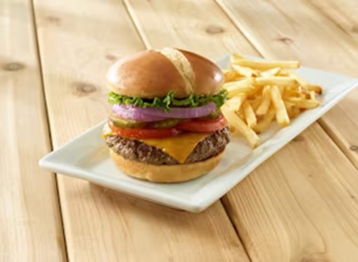 10 Healthiest Restaurant Burgers in America