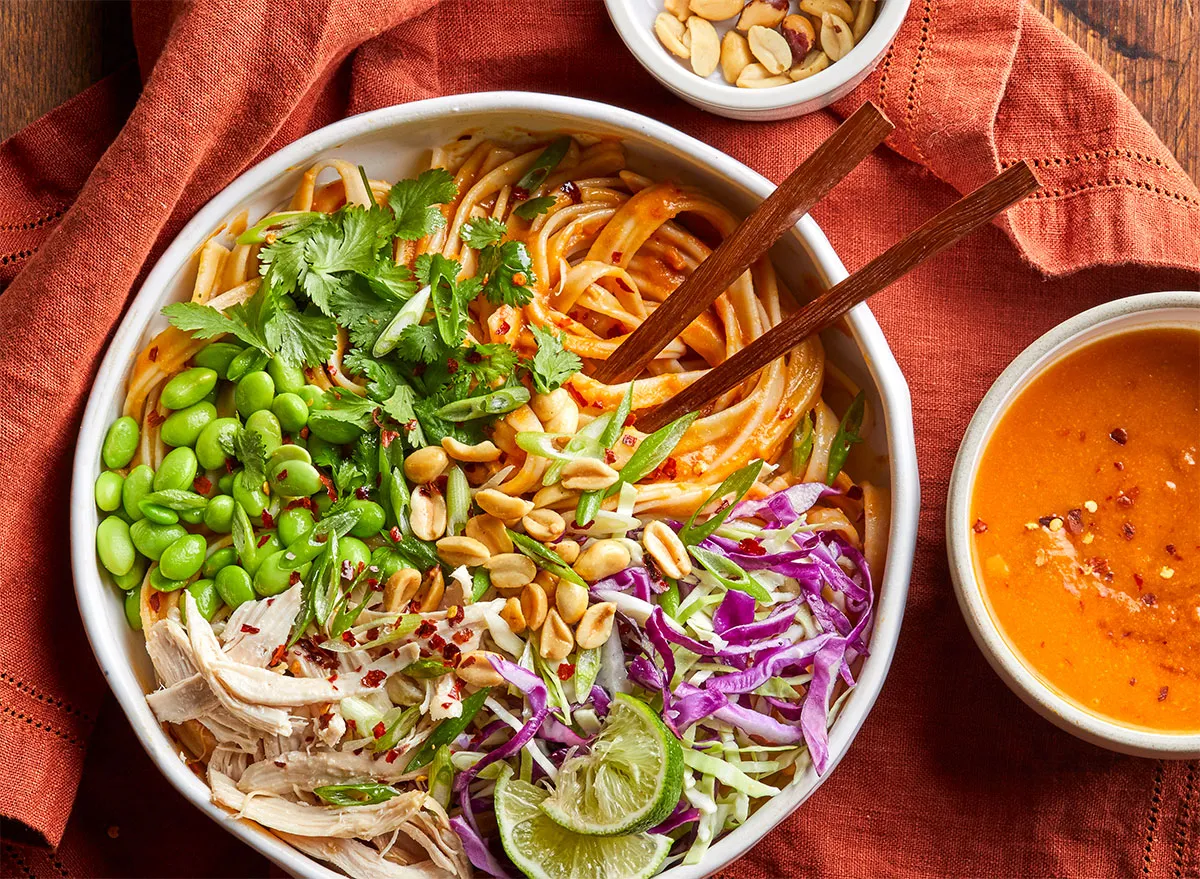 Pumpkin Pad Thai Bowls Recipe — Eat This Not That