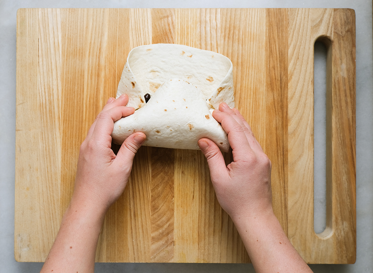 How to Fold a Burrito So None of Your Filling Falls Out — Eat This Not That