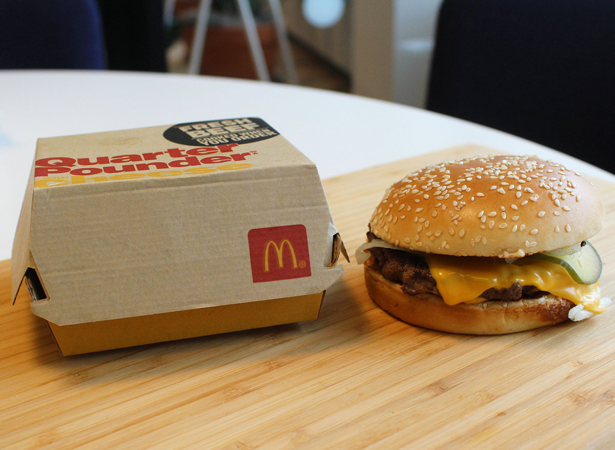 This is the Best Burger at McDonald's — Eat This Not That