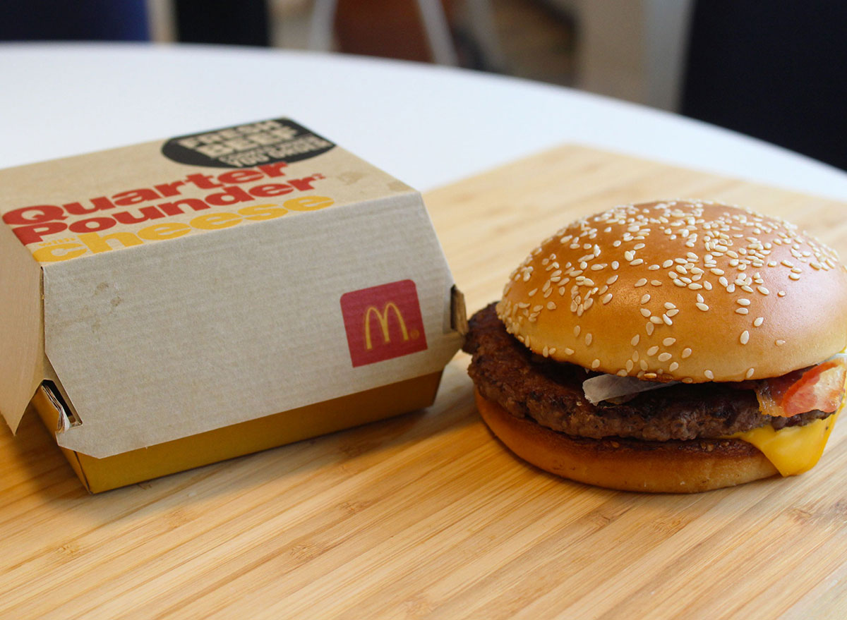 This is the Best Burger at McDonald's — Eat This Not That