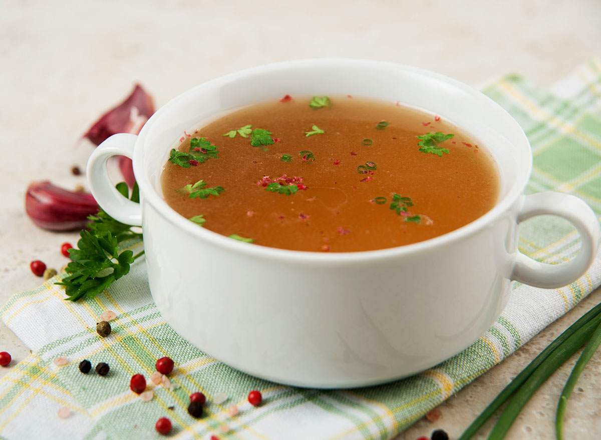 People Swear By Drinking Bone Broth for Weight Loss
