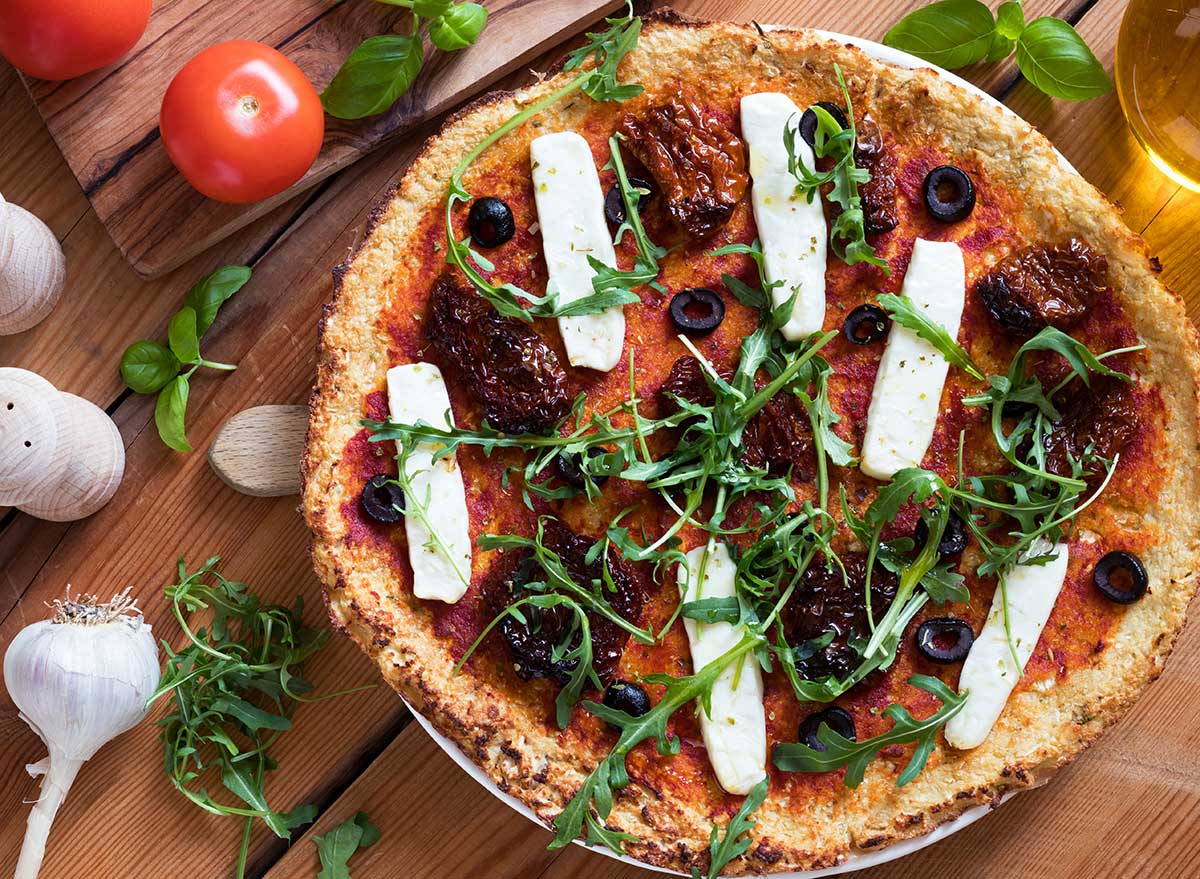 Loaded Pizza Recipe With Turkey Pepperoni — Eat This Not That