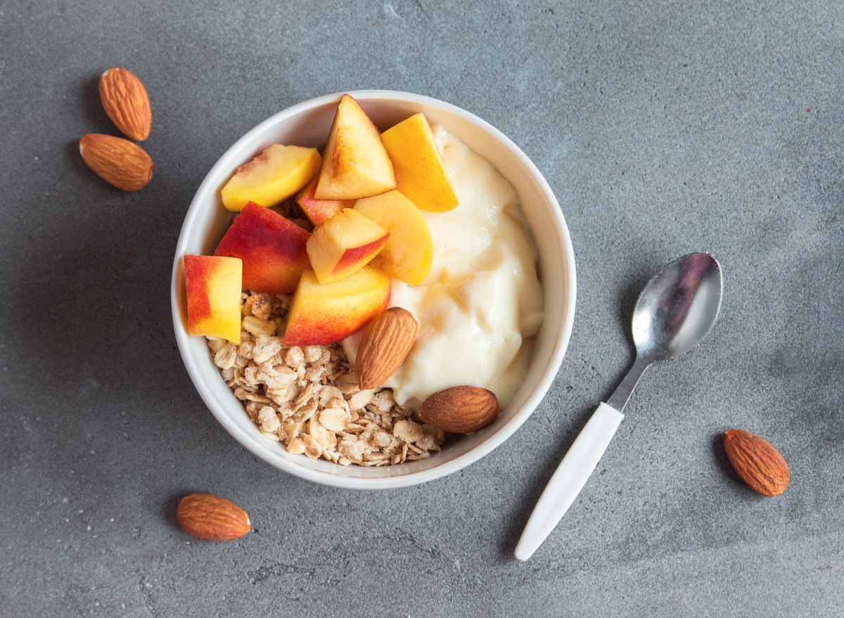 One Major Side Effect of Eating Peaches, Says Dietitian — Eat This Not That