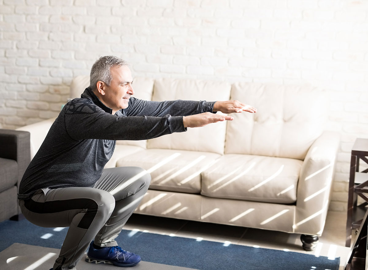 Best Bodyweight Exercises for Men in Their 60s