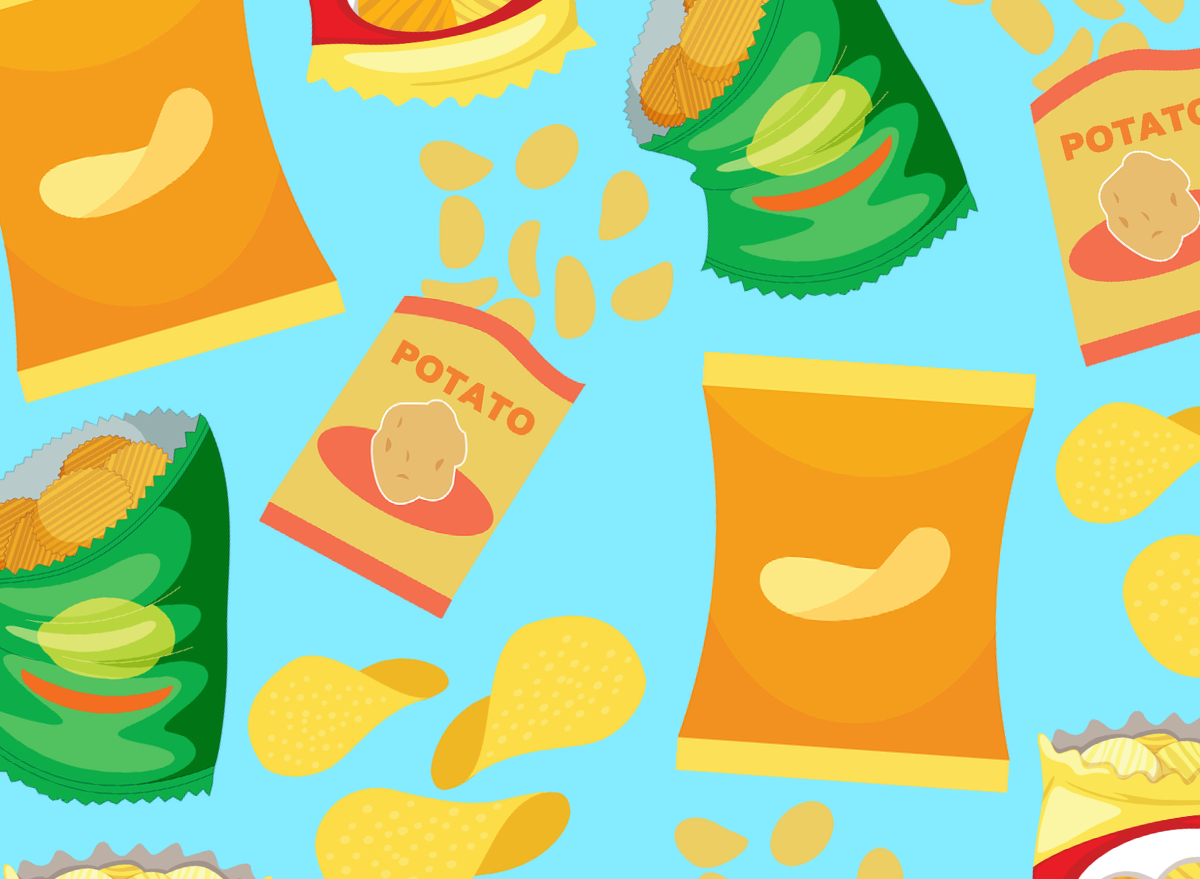 #1 Biggest Danger Sign You’re Eating Too Many Potato Chips, Say Experts
