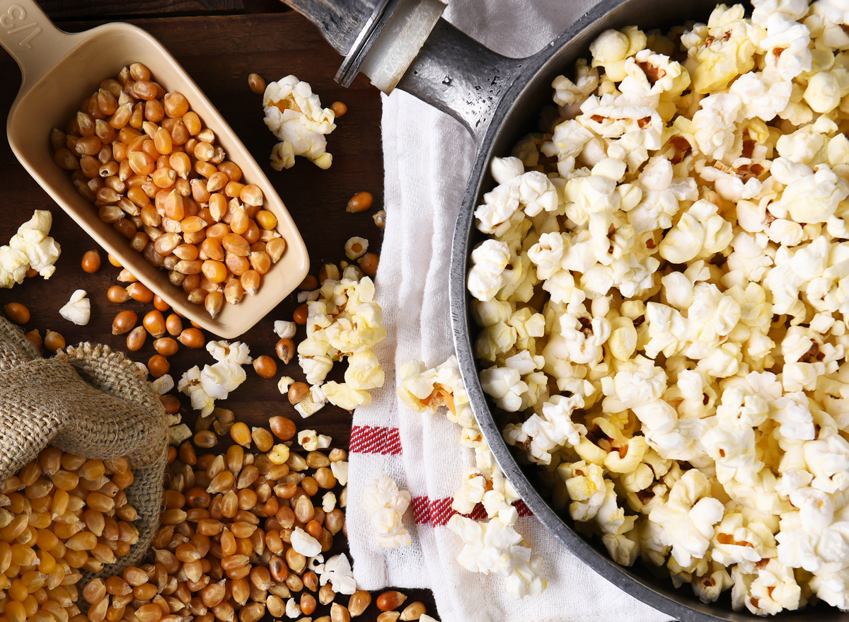 Side Effects of Eating Popcorn, Say Dietitians — Eat This Not That