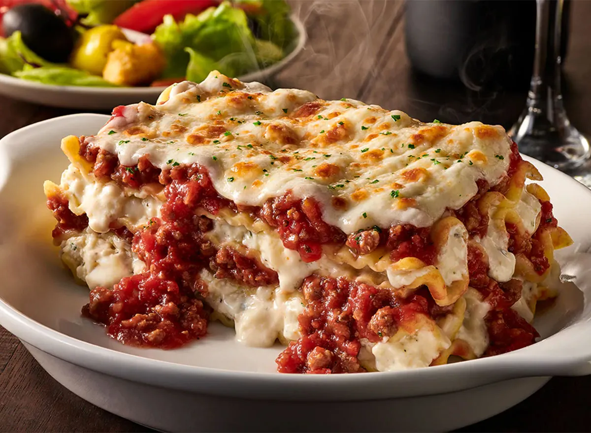 10 Restaurant Chains Serving the Best Lasagna