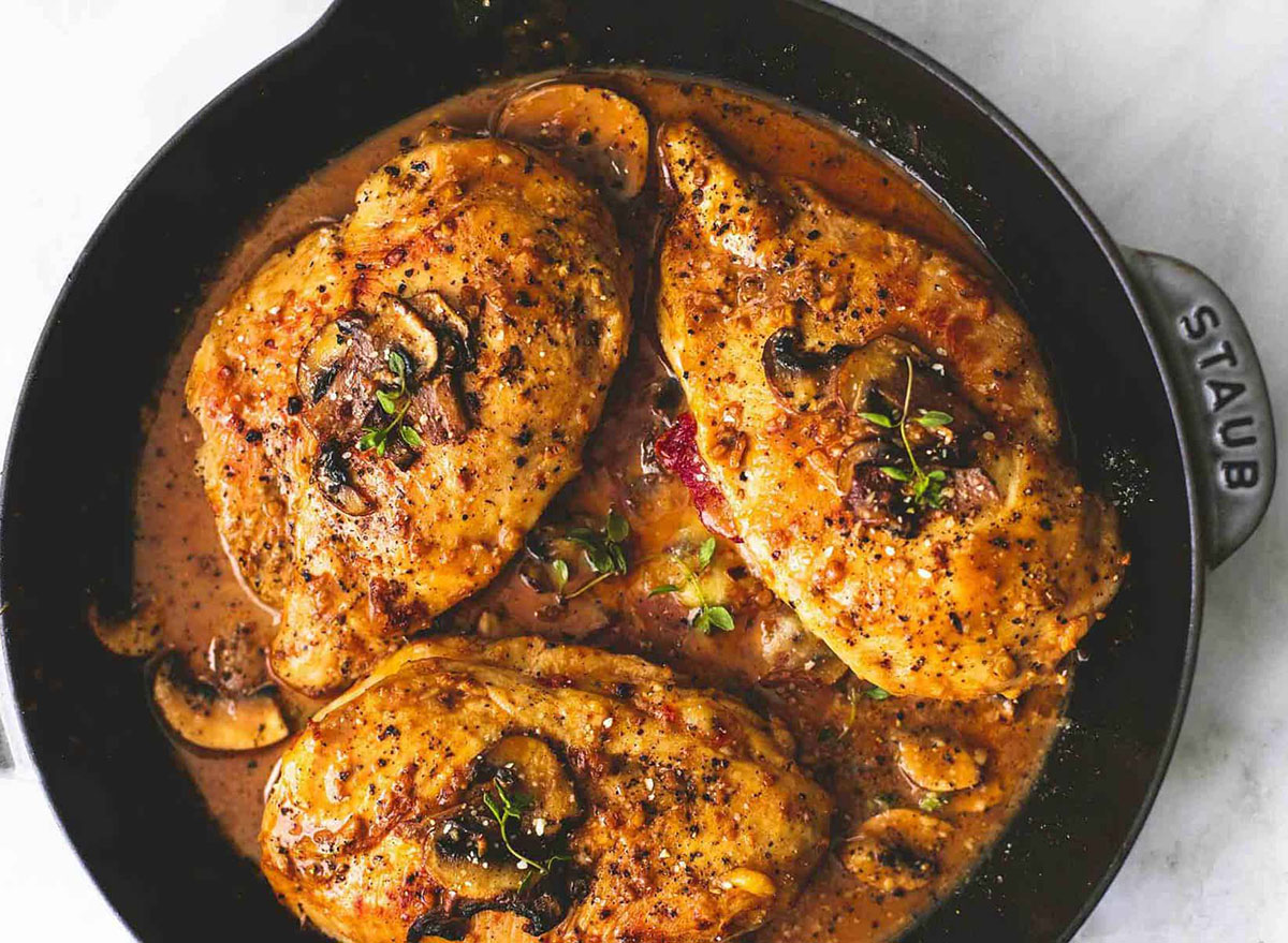 30+ Healthy Stuffed Chicken Recipes To Make Tonight — Eat This Not That