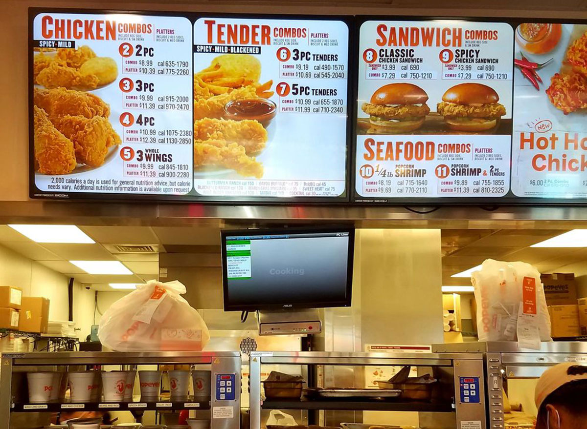 11 Secrets You Never Knew About Popeyes — Eat This Not That