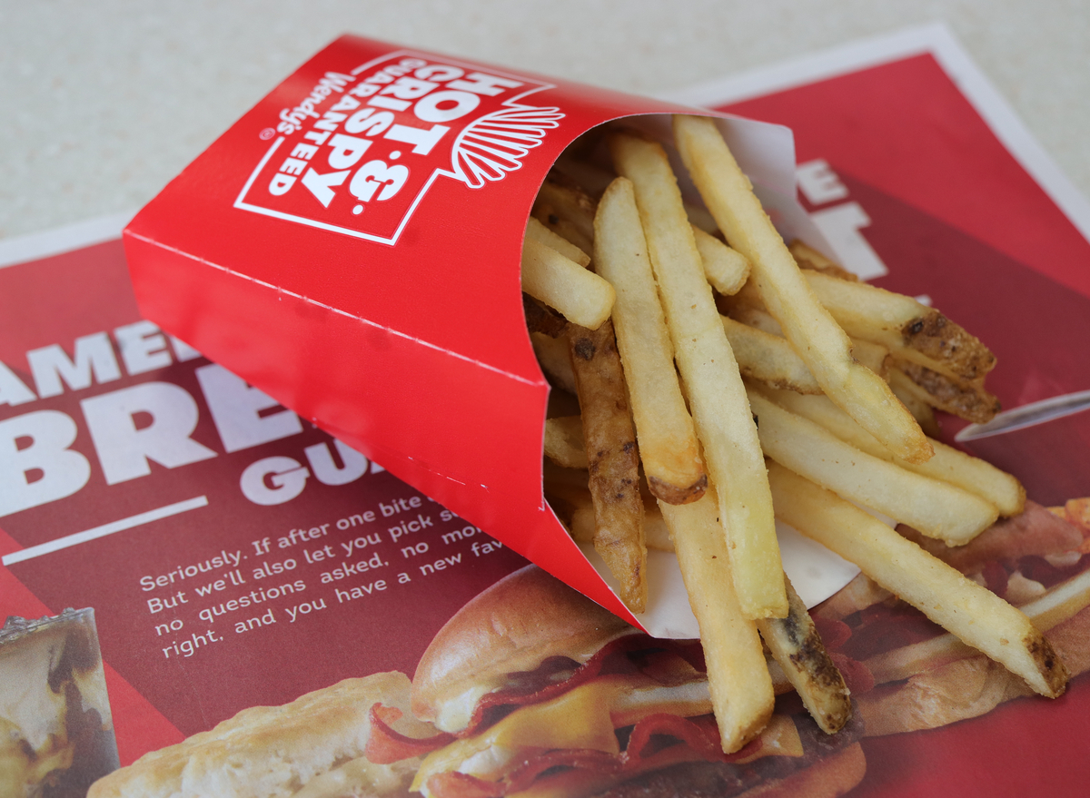 Wendy's Is Giving Out Free Fries for the Rest of 2024