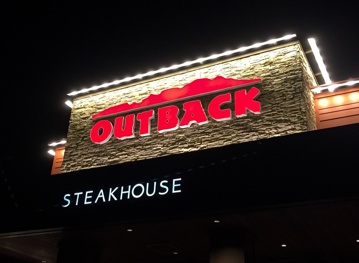 #1 Best Meal To Order at Outback Steakhouse, Says Dietitian