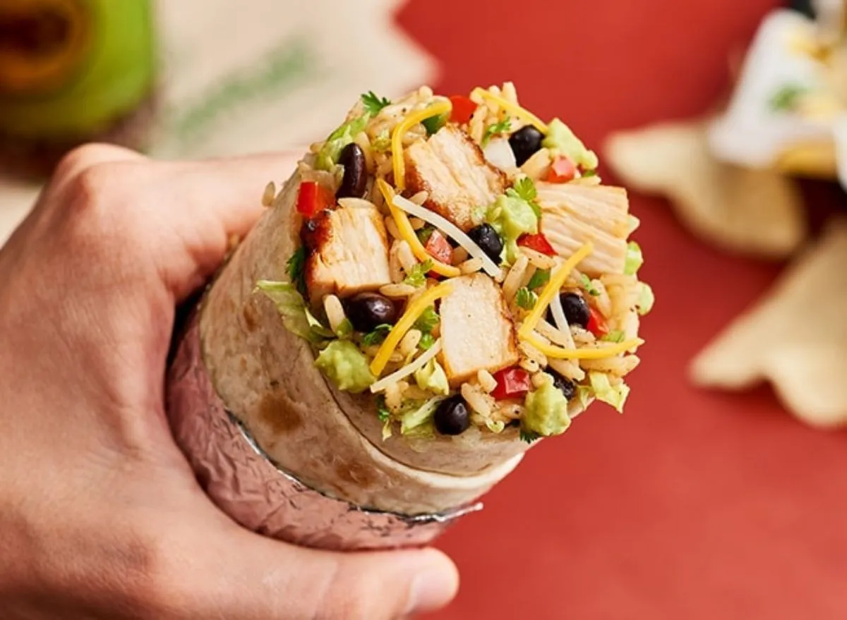 The 9 Unhealthiest Fast-Food Burritos, According to a Dietitian