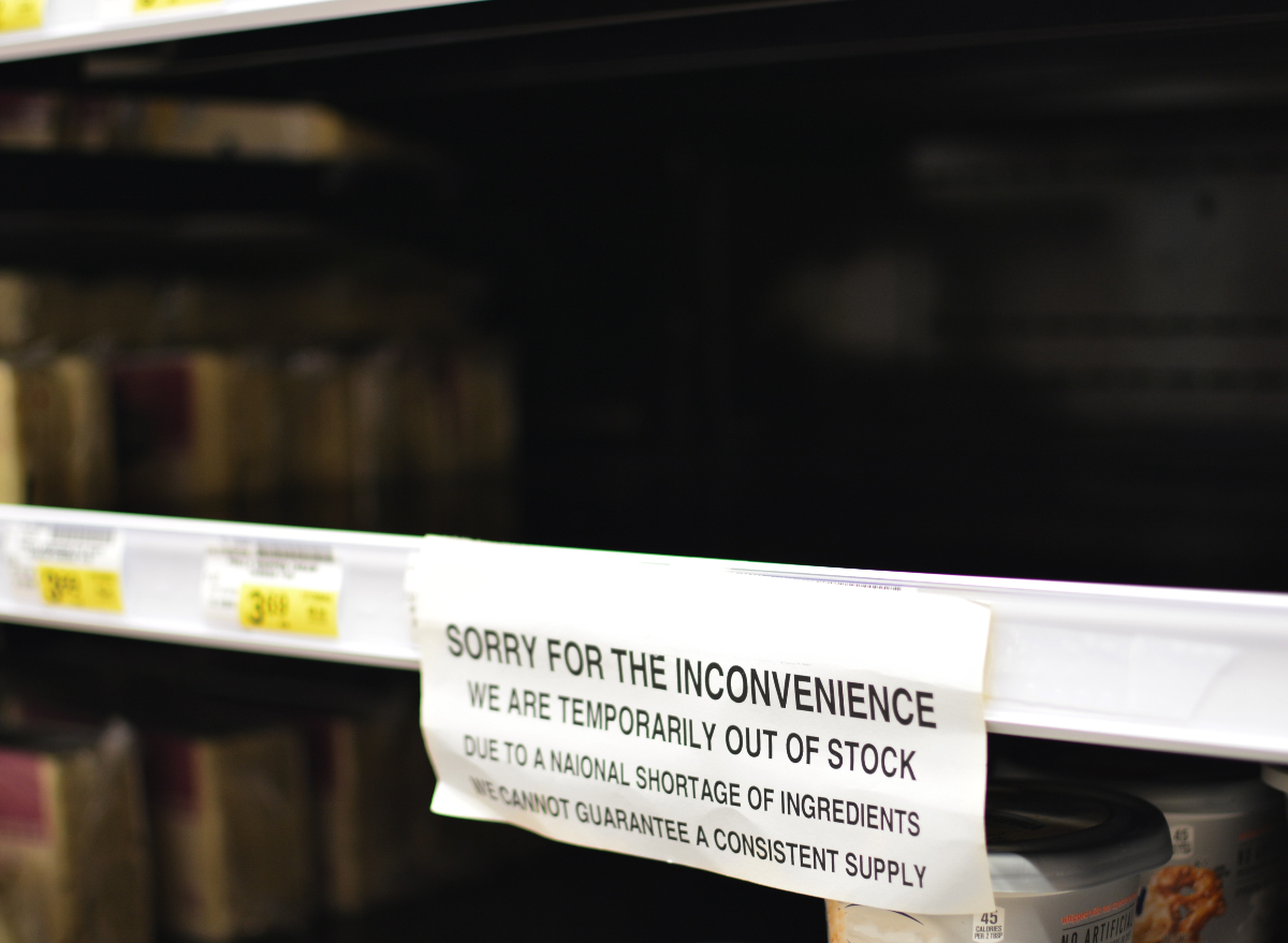 The Major Months-Long Shortage of This Is Getting Worse — Eat This Not That