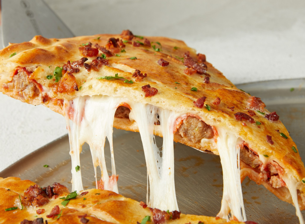 The #1 Unhealthiest Order at 7 Major Fast-Food Pizza Chains
