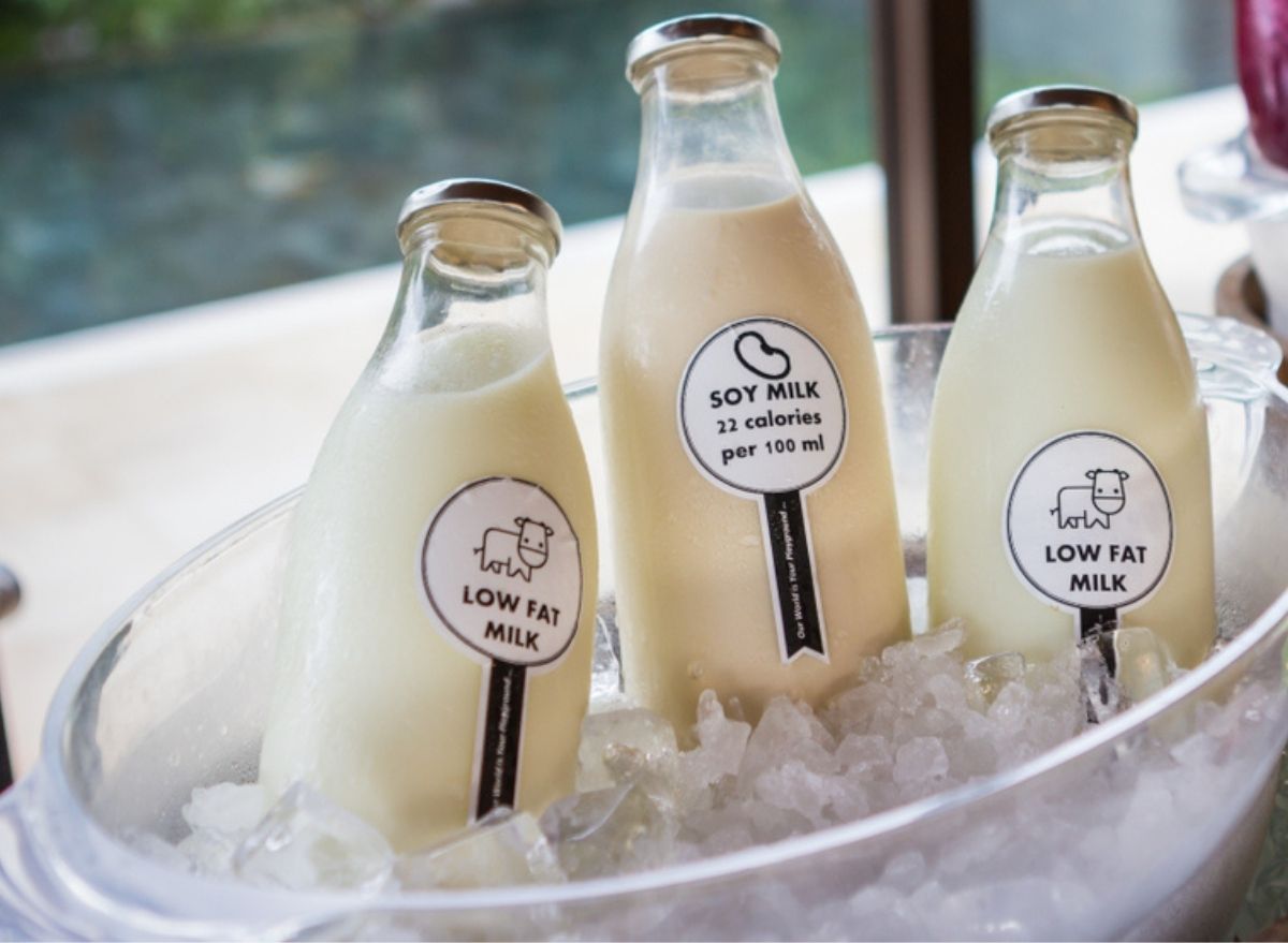 Surprising Side Effects of Drinking Skim Milk, Say Dietitians — Eat This Not That