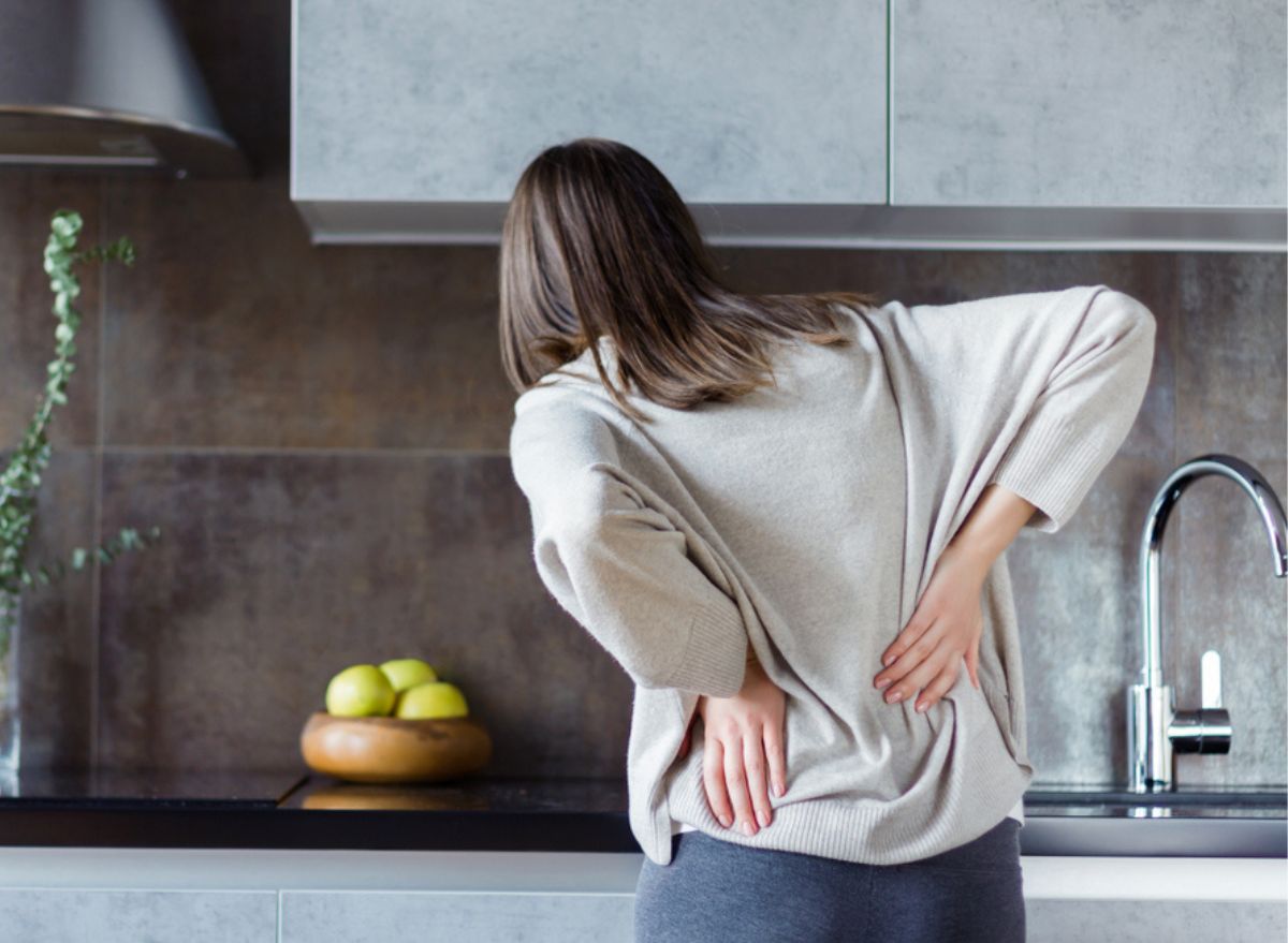 This Anti-Fatigue Kitchen Mat Saves My Back While Cooking