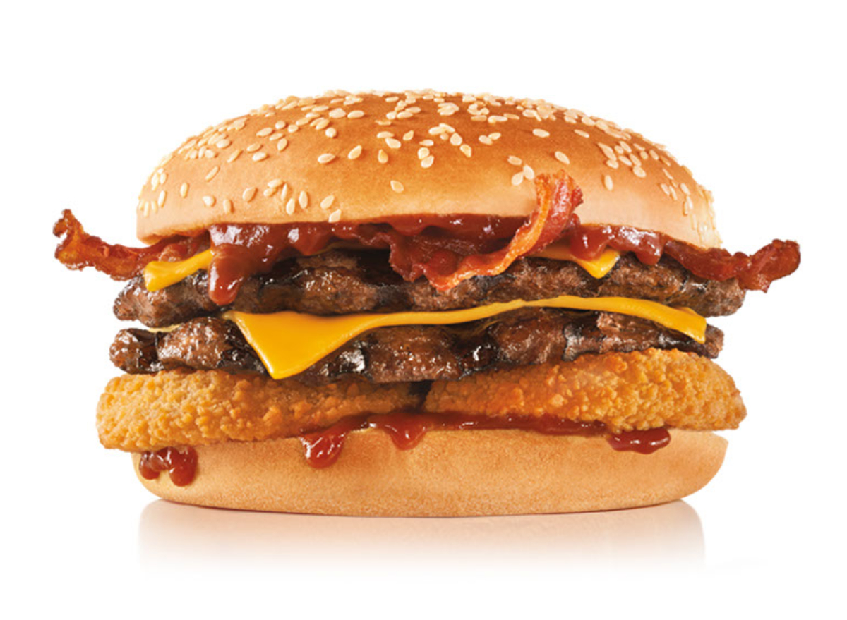 10 Fast-Food Burgers with Over 1,000 Calories—Ranked from Bad to Worse