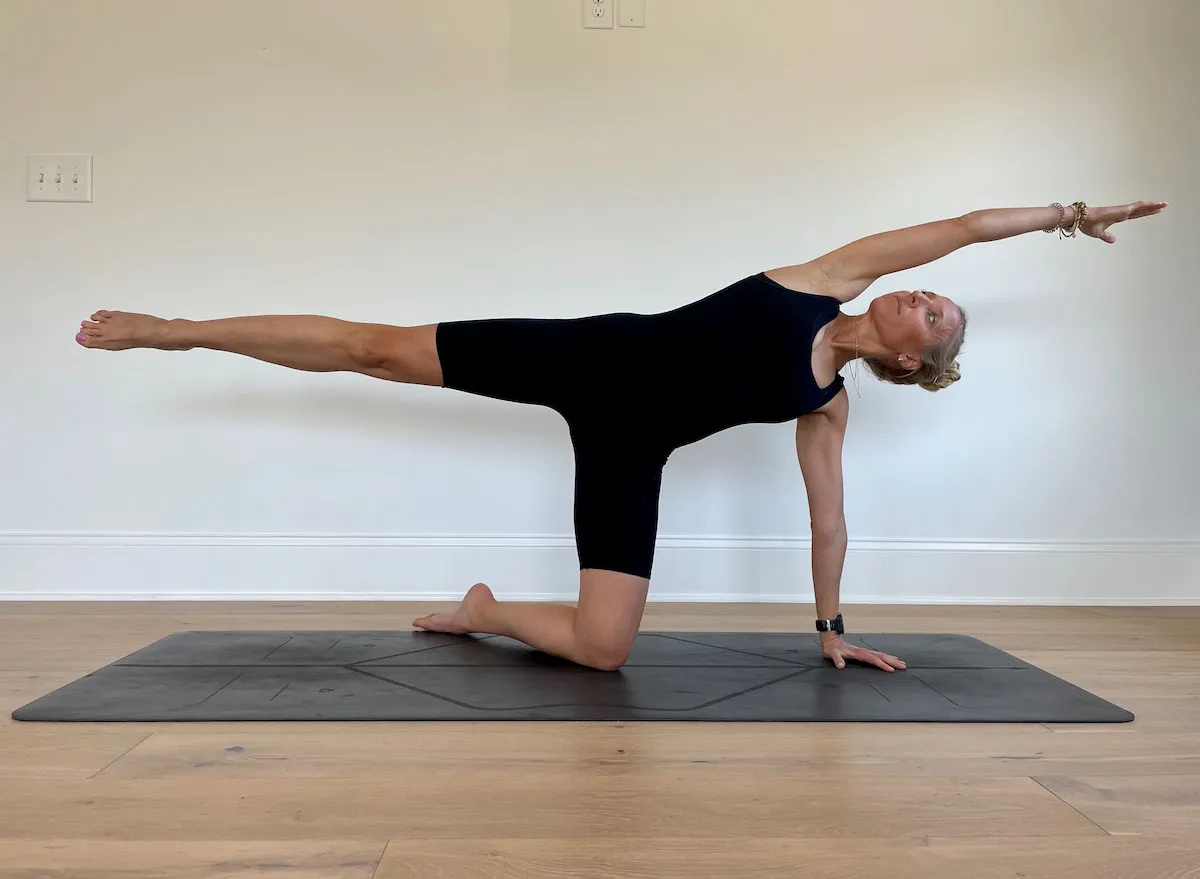 Modified Side Plank Modified Side Plank Db T Raises By Sandra Silva