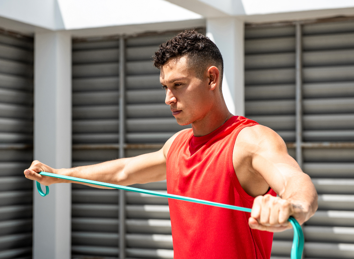 How to Build Bigger Arms with Resistance Bands