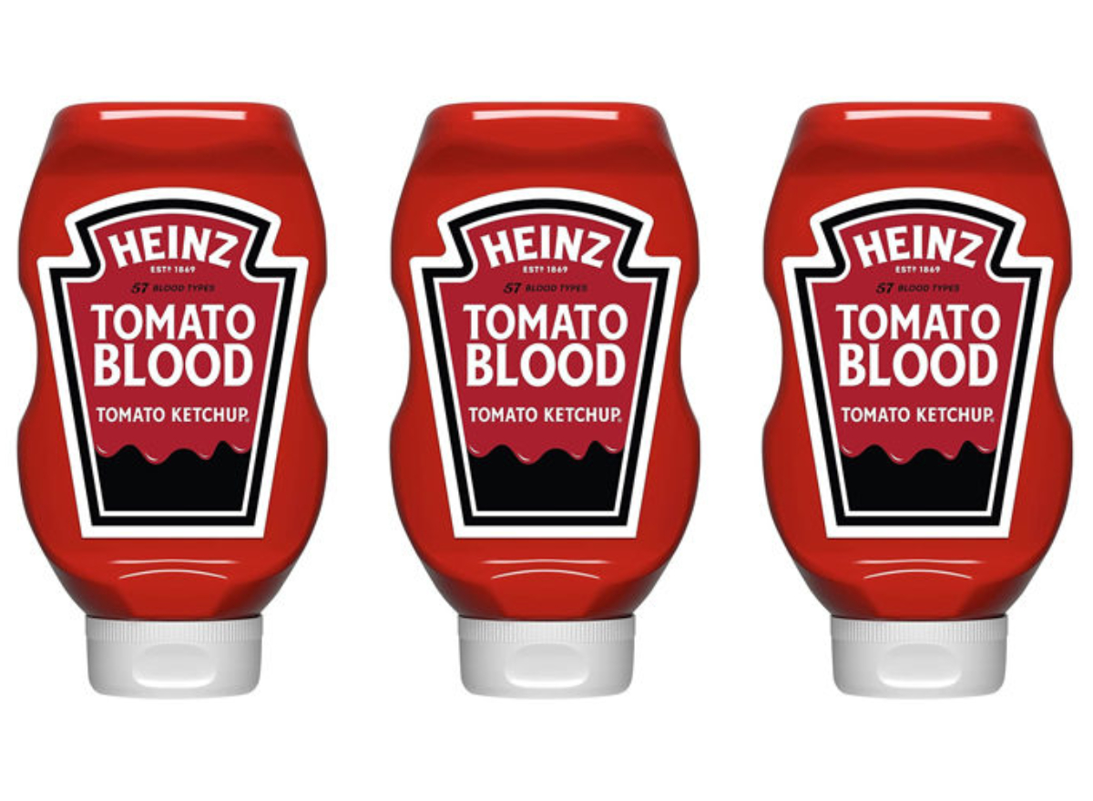 Heinz's Tomato Blood Ketchup Is Back in 2022
