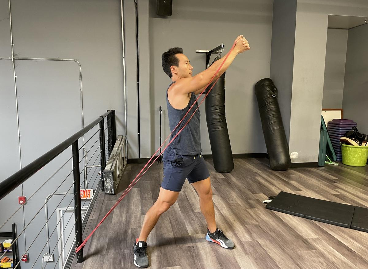 The #1 Lower Belly Fat Workout To Do With a Resistance Band — Eat This ...