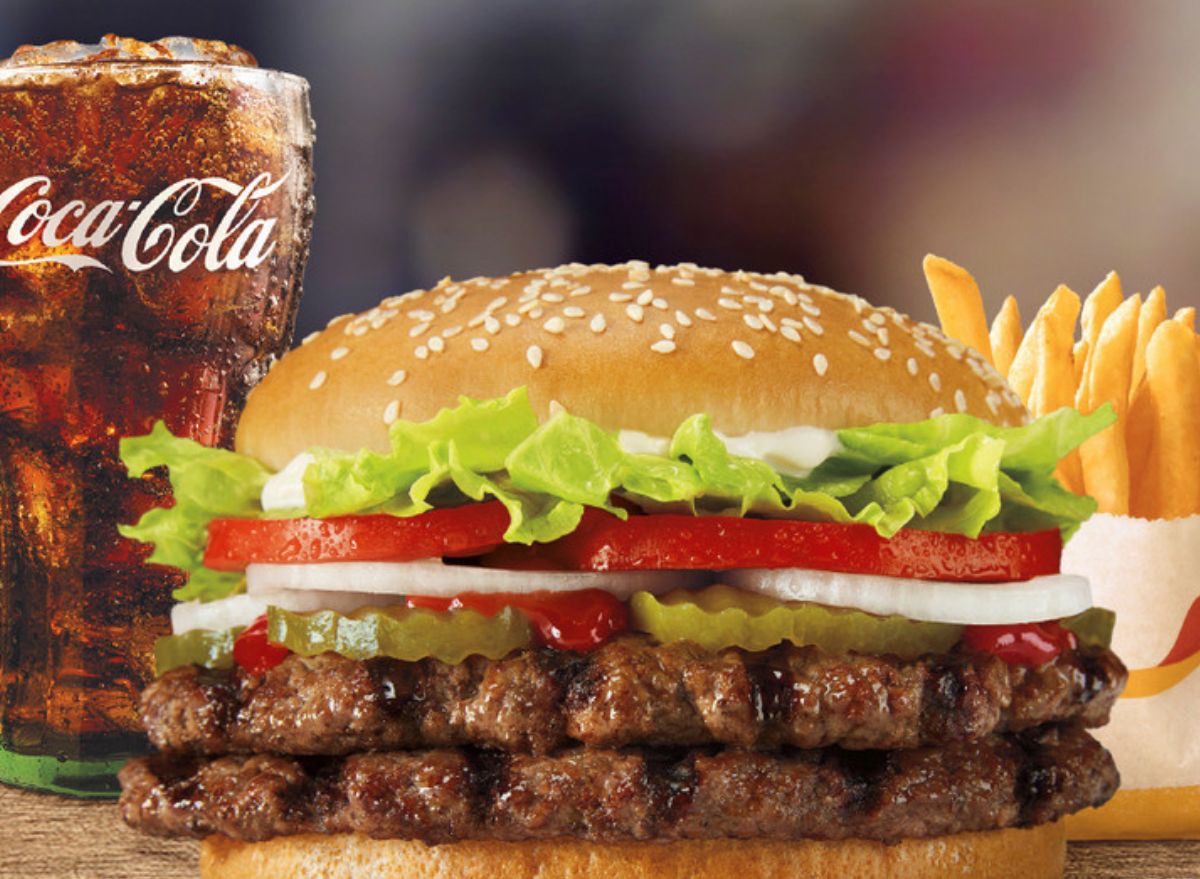 The #1 Burger To Order at Major Fast-Food Chains