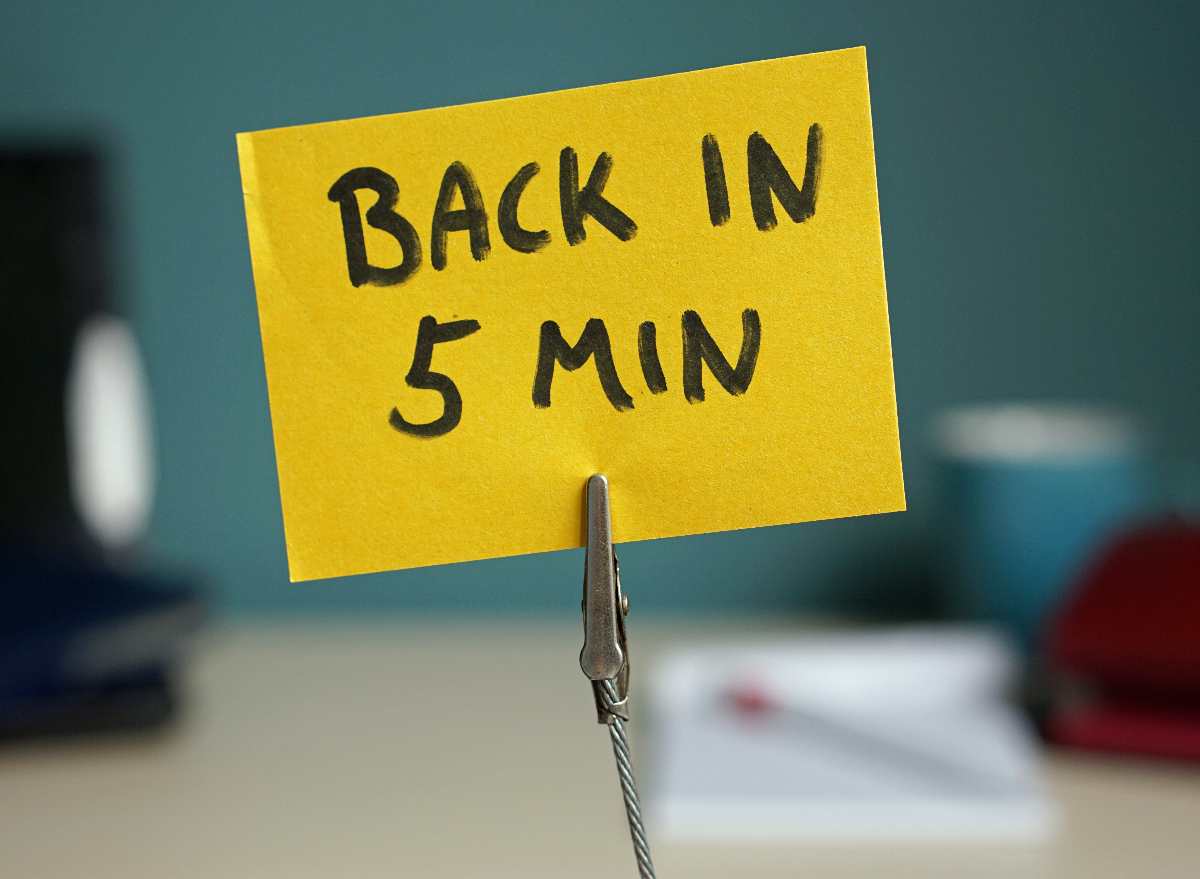 Side Effects of Exercising 5 Minutes Every Day