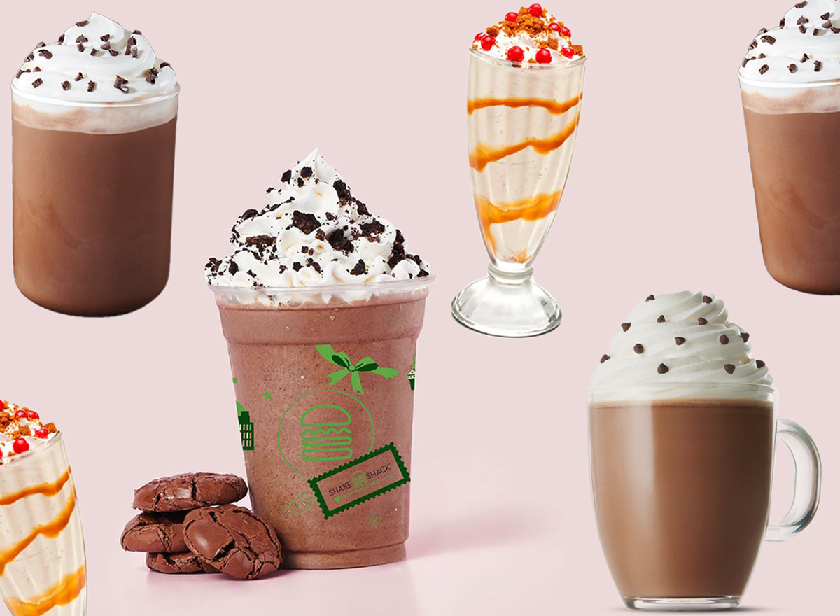 5 Holiday Drinks With More Fat Than a Burger—Ranked