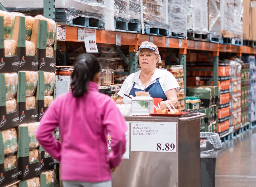 TikTok Star Makes Full Meals of Free Costco Samples
