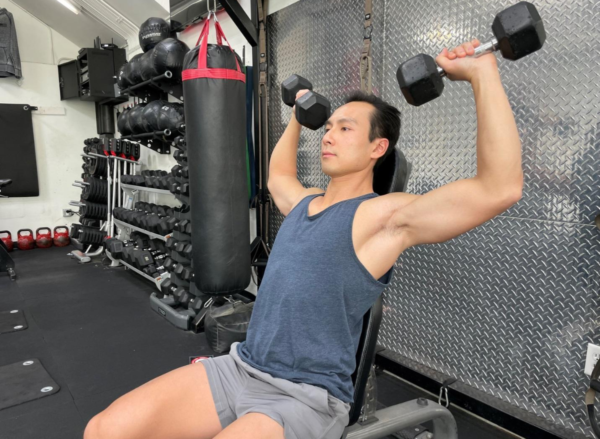Sculpt Boulder Shoulders With This 10-Minute Dumbbell Workout