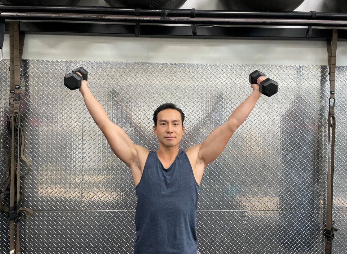 Sculpt Boulder Shoulders With This 10-Minute Dumbbell Workout