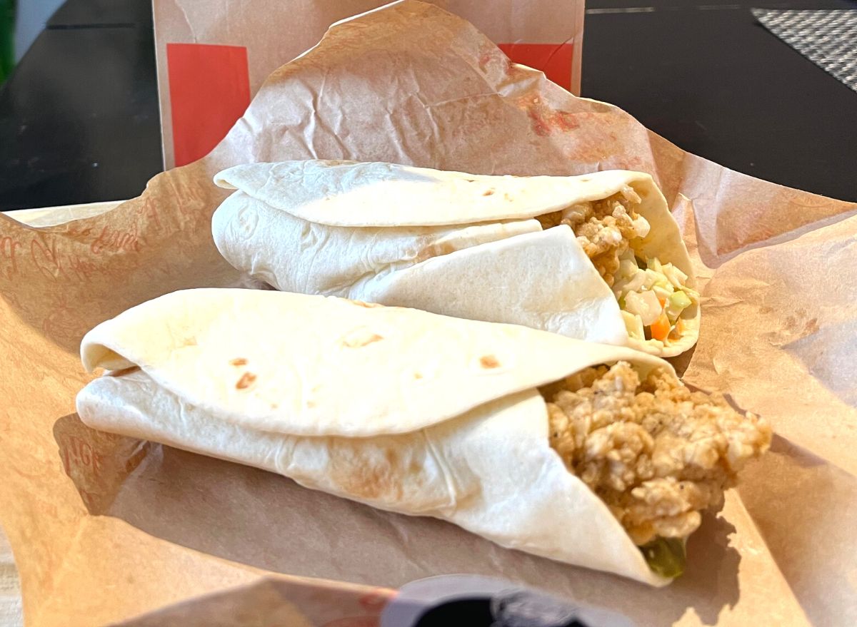 KFC New Snack Wraps Taste Test