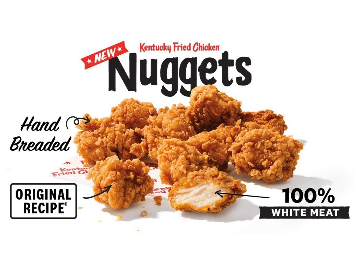 KFC Announces New Hand-Breaded Chicken Nuggets & More