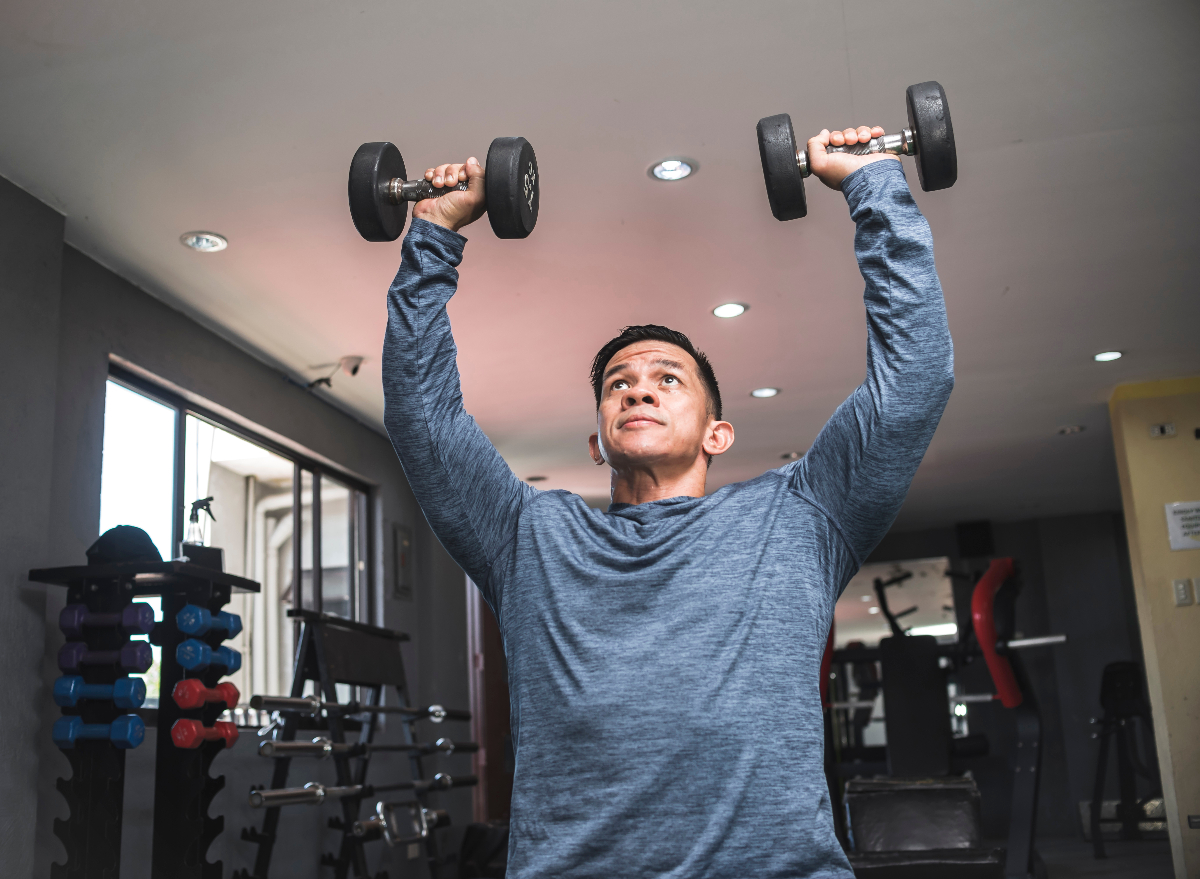 Get Rid of a Dad Belly With This Free Weights Workout