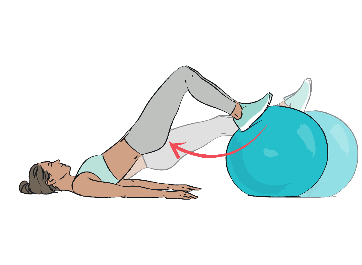 Tone Your Butt in 30 Days With This Stability Ball Workout