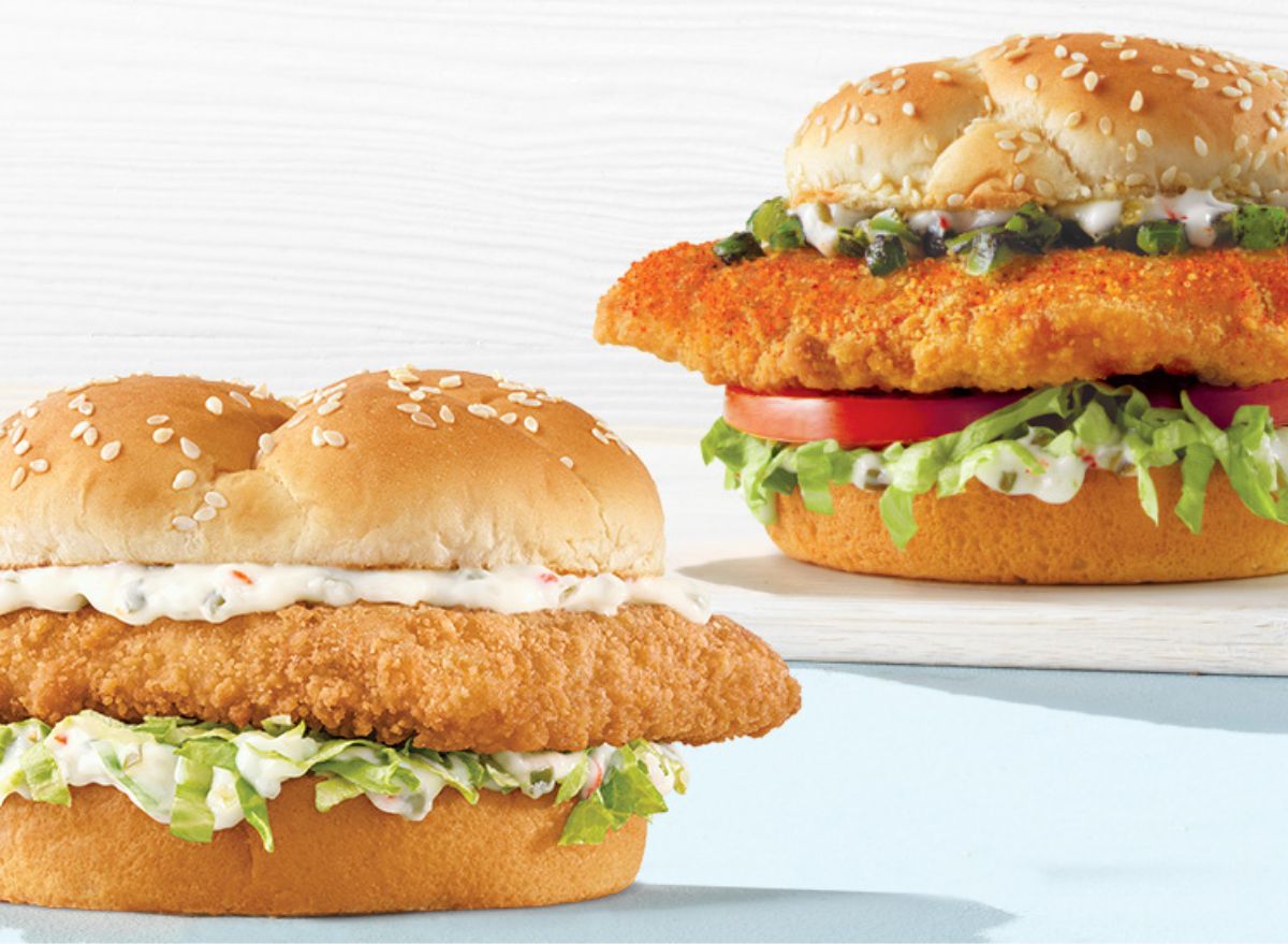 7 Unhealthy Fast-Food Fish Sandwiches, According to Dietitians
