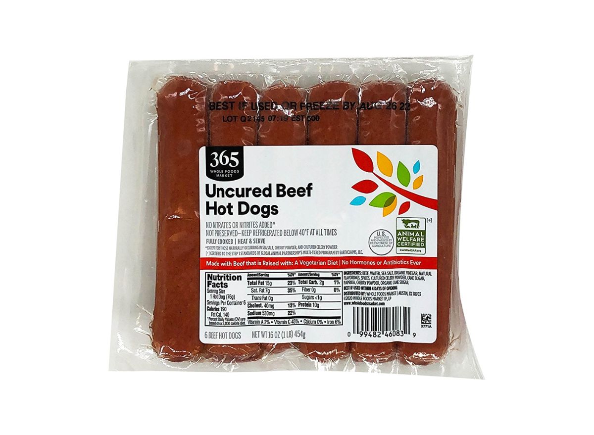 10 Store-Bought Hot Dogs That Use 100% Pure Beef
