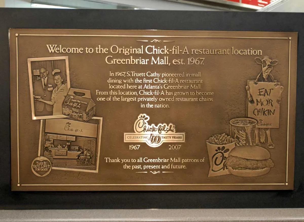 Chick-fil-A Is Closing Its Iconic First Location After 50 Years