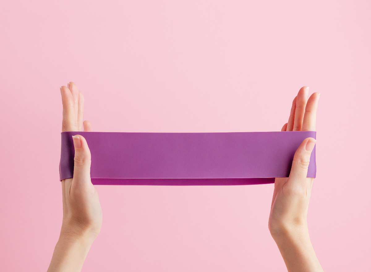 Shrink Body Fat With 5 Easy Resistance Band Exercises