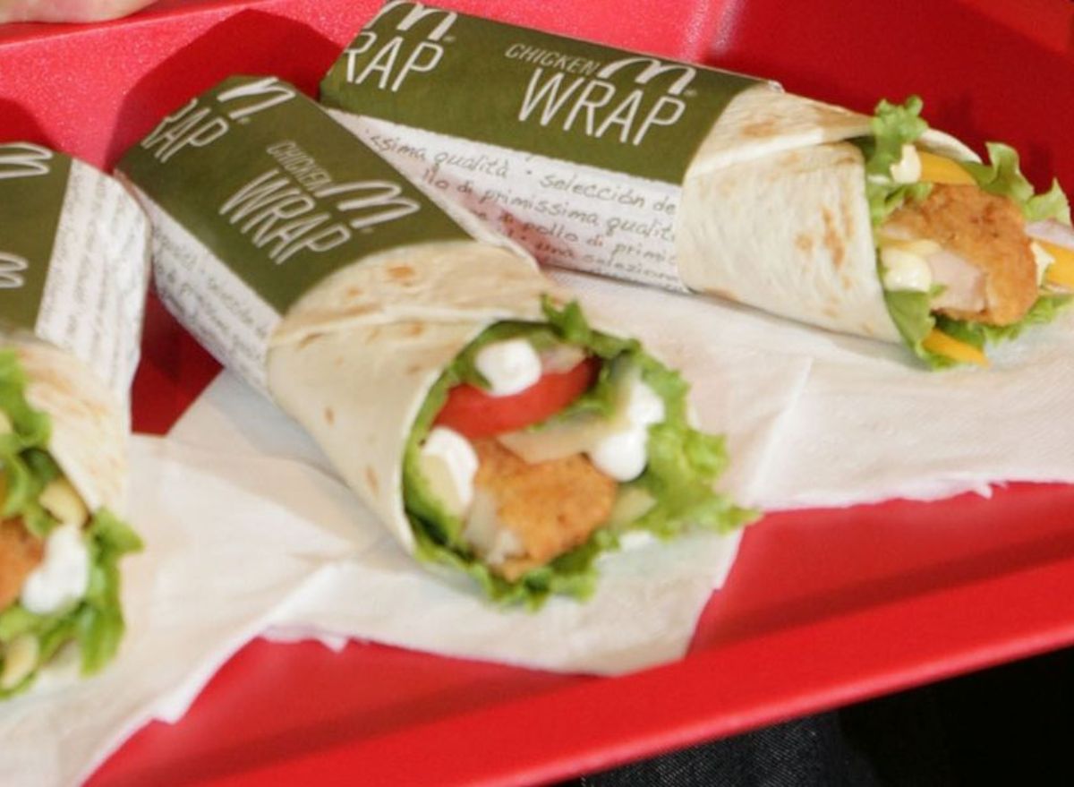 McDonald's Iconic Snack Wraps Could Soon Return