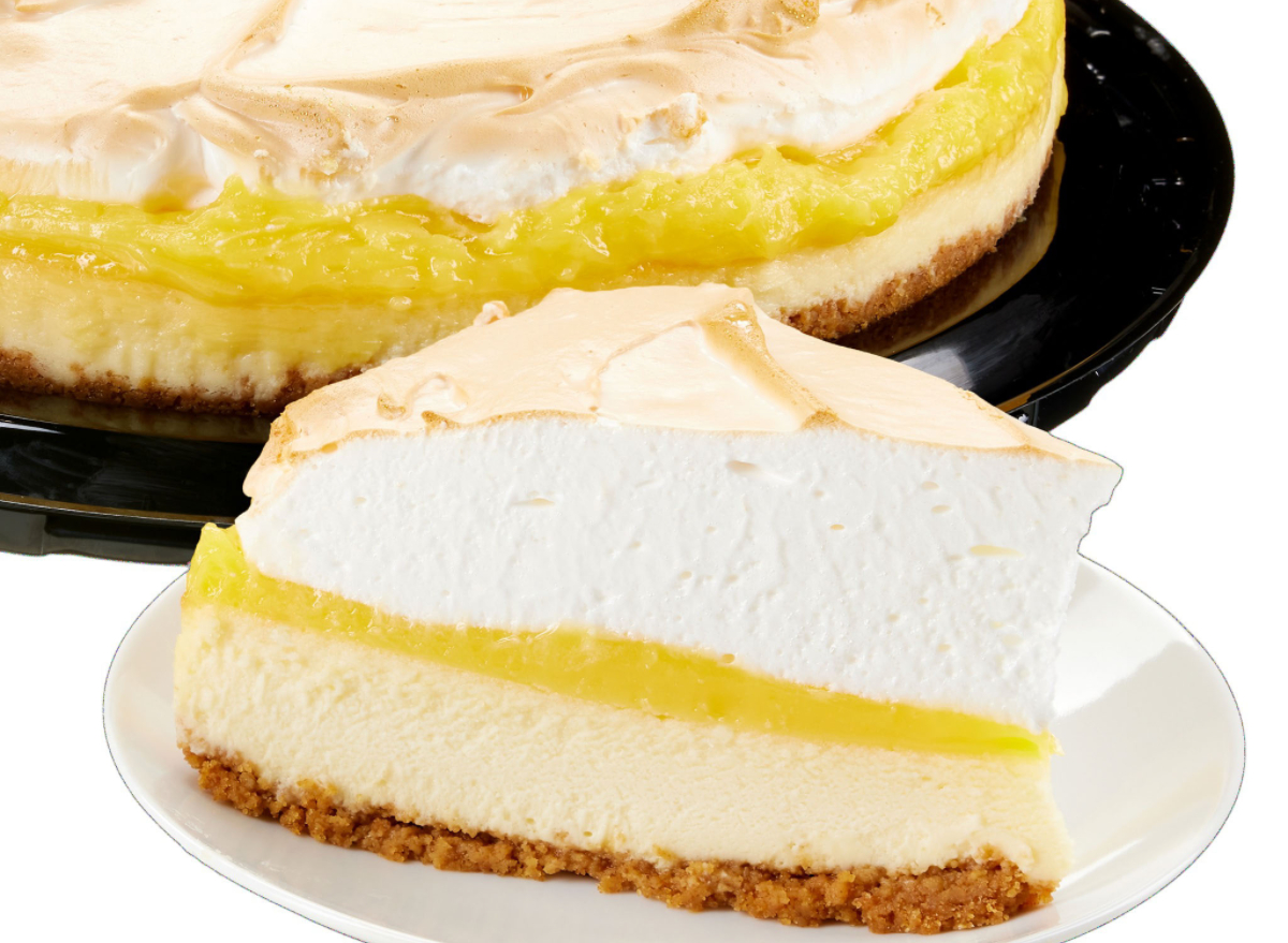 Costco's Lemon Meringue Cheesecake is Back for 2024