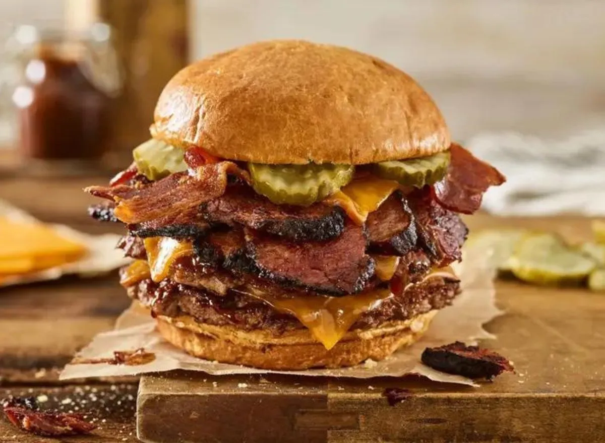 5 Fast Food Chains That Serve The Most Over The Top Burgers